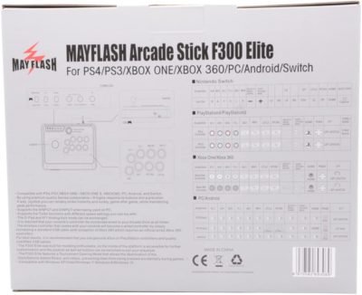 Mayflash F300 Elite - Mando Arcade PRO - Botones Sanwa